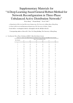 Item - Supplementary Materials(Data of IEEE 33-bus and 123-bus test ...