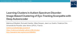 Learning Clusters in Autism Spectrum Disorder: Image-Based Clustering of Eye-Tracking Scanpaths ...