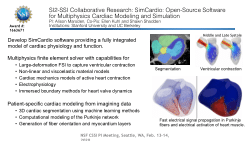 SimCardio: Open-Source Software for Multiphysics Cardiac Modeling and ...