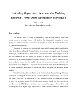 Estimating Upper Limb Parameters for Modeling Essential Tremor Using Optimization Techniques.pdf