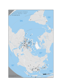 UNESCO Global Geoparks (UGGp) Map