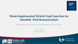 Model-Implemented Hybrid Fault Injection