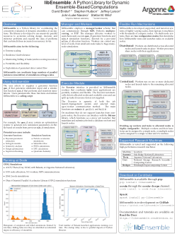 libEnsemble: A Python Library for Dynamic Ensemble-Based Computations