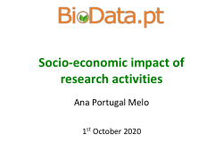 Impact Assessment of Node Activities Canvas ELIXIR Portugal