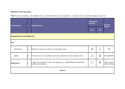 PRISMA-P checklist Systematic Review Metasummary YK 2021.docx