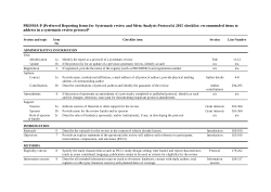 Supplementary File 2 - PRISMA-P Checklist
