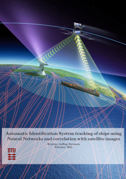 Automatic Identification System tracking of ships using Neural Networks and correlation with ...