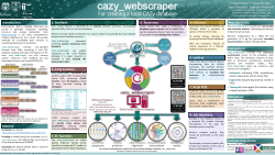 cazy_webscraper Microbiology Society Annual Conference 2021 poster