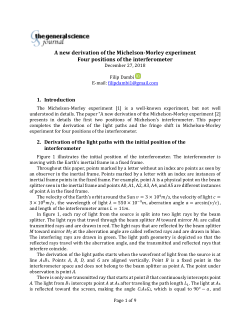 A new derivation of the Michelson-Morley experiment-Four Positions.pdf