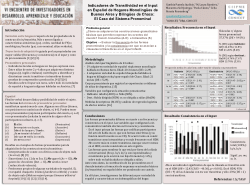 Indicadores de Transitividad en el Input en Español de Hogares ...