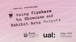Using Figshare to Showcase and Exhibit Arts Outputs