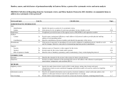 PRISMA-P-checklist for systematic review- Yohanis Alemeshet Asefa.doc