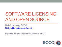 Software Licensing and Open Source