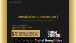 Introduction to Constellate - part 1
