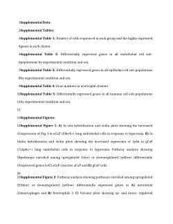 Supplemental Information Lung Heterogeneity