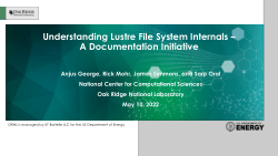 Understanding Lustre File System Internals - A Documentation Initiative