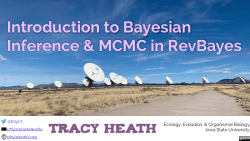 Introduction to Bayesian Inference & MCMC in RevBayes