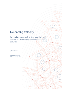 De-coding Velocity