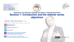 Maximizing Your Research Visibility and Impact: A Step-by-Step Guide ...