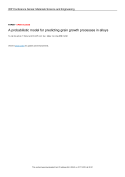 The Relationship between Surface and In-Depth Hardness for the ...