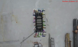 Rebar counting detection using object detection based on deep learning