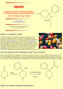 MPPP - Molecule of the Month August 2023 [Archived version]