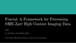 Fractal: A Framework for Processing OME-Zarr High Content Imaging Data