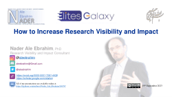 How to Increase Research Visibility and Impact
