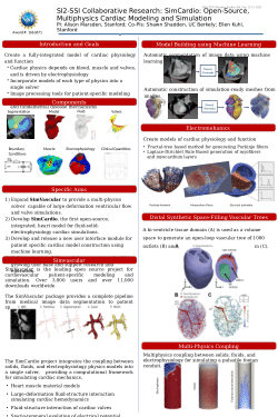SimCardio: Open-Source, Multiphysics Cardiac Modeling and Simulation