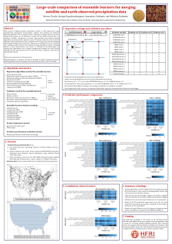 Large-scale comparison of ensemble learners for merging satellite and ...