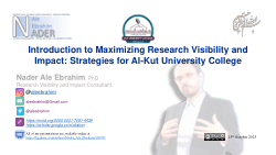 Introduction to Maximizing Research Visibility and Impact: Strategies ...
