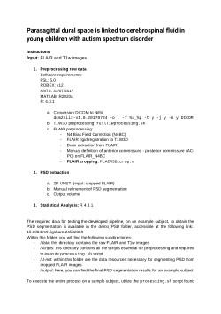 Parasagittal dural space is linked to cerebrospinal fluid in young ...