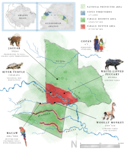 Map of Subsistence Hunting Rules in the Cofán Territory of Zábalo