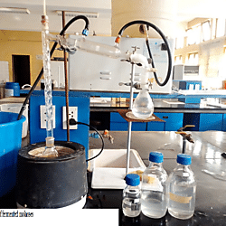 Figure 3: Distillation of molasses fermentation