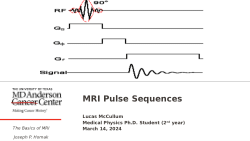 Fuller Lab Presentation --- MRI Pulse Sequences