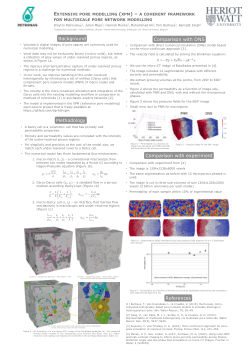 Extensive pore modelling (XPM) – a coherent framework for multiscale ...