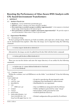 Boosting the Performance of Alias-Aware IFDS Analysis with CFL-based Environment Transformers ...