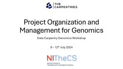 Data Carpentries Genomics Workshop 090724