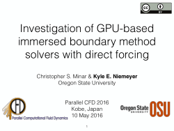 Investigation of GPU-based immersed boundary method solvers with direct forcing