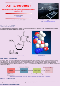 AZT - Molecule of the Month April 2025 [Archived version]