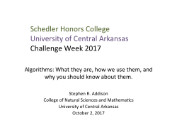 Algorithms: What they are, how we use them, and why you should know ...
