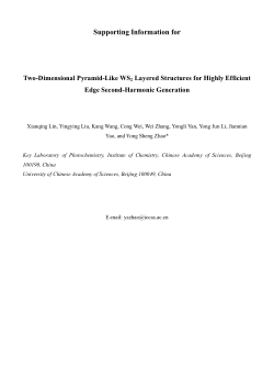 Two-Dimensional Pyramid-like WS2 Layered Structures for Highly Efficient Edge Second-Harmonic ...