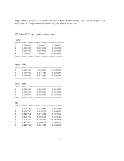 Concerted and Stepwise Reaction Mechanisms for the Addition of Ozone to Acetylene: A ...