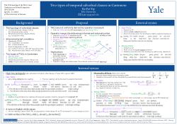 Poster Presentation for "Two types of temporal adverbial clauses in ...