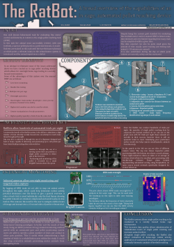 The RatBot: A brief overview of the capabilites of an in-cage automated ...