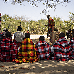 Asapan ceremony near to Kerio