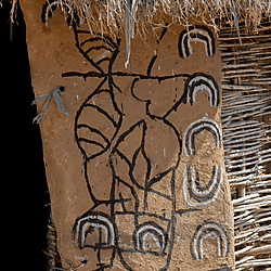 The domestic space of the Banea hut