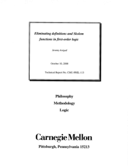 Eliminating Definitions and Skolem Functions in First-Order Logic