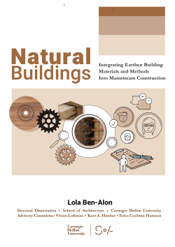 Natural Buildings: Integrating Earthen Building Materials and Methods ...