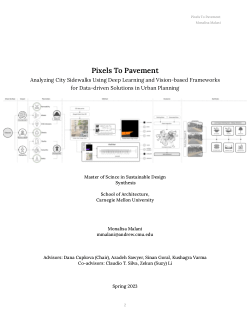 Pixels To Pavement - Analyzing City Sidewalks Using Deep Learning and ...